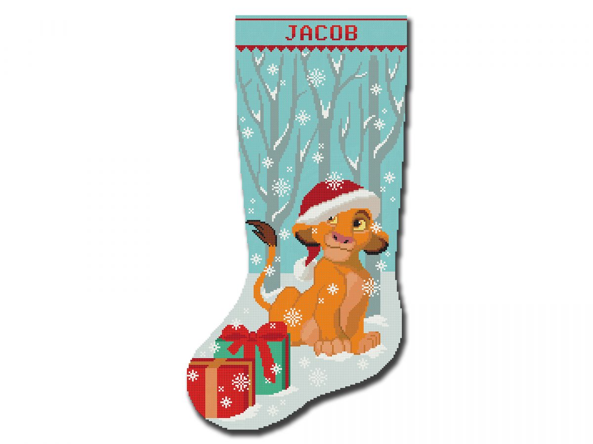 How To Finish Your Cross-Stitch Christmas Stocking And Turn It Into A ...