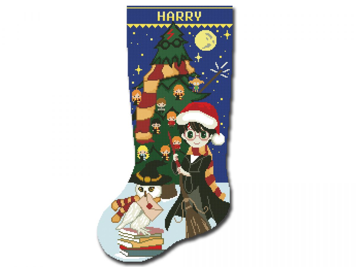 How To Finish Your Cross-Stitch Christmas Stocking And Turn It Into A ...